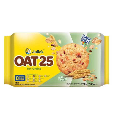 Julies Oat25 10 Grains 200 G Tv Mall