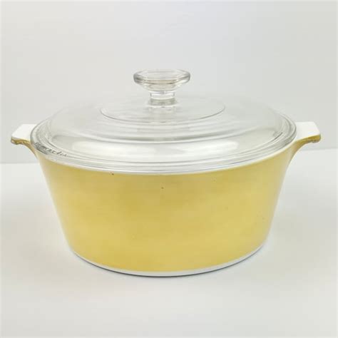 Yellow Corning Ware Etsy