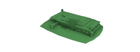 Firebase Command Control Bunker By Gametree 3d Print Scenics Wargaming3d