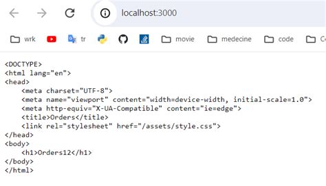 Go Golang Template Function Returns Content Of Indexhtml Instead Of