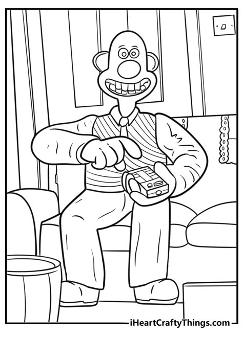 Wallace And Gromit Coloring Pages 20 Free Printables
