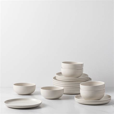 18 Piece Dinnerware Set With Bowl Pacifica Casafina By Costa Nova