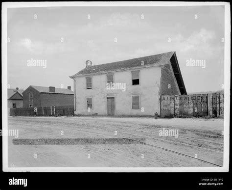 A Photograph Of The Exterior Of The Old Whaling Station In Monterey Which Is The First Brick