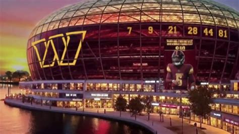 Commanders Announce Plan For New Stadium At Rfk Stadium Site