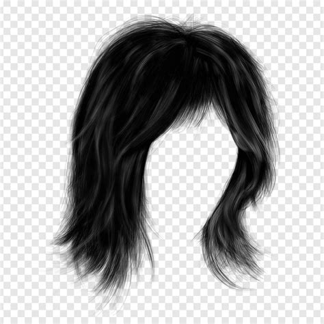 17 Black Layered Hairstyles Medium Length Hair Royalty Free Images