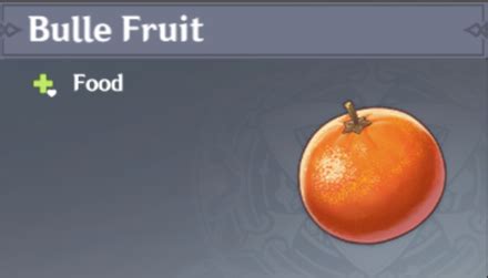Bulle Fruit Locations And How To Get Genshin Impact｜game8