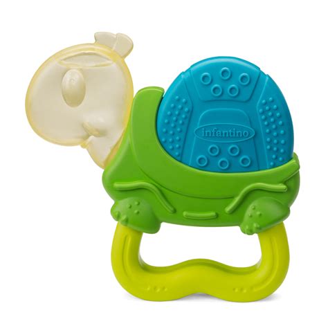 Infantino Vibrating Water Teether Turtle Unisex Multicolor 1 Piece