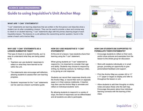 Summative Assessment Unit Anchor Map 5 Earth Systems Us