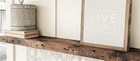 Rough Sawn Shelf 2x10 Elmwood Reclaimed Timber 2x10 Shelf