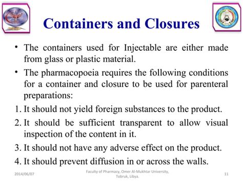 Injectable Solutions Ppt