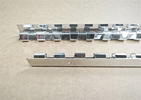 Stainless Steel Suspension Rail System Pvc Strip Curtain Mounting Bracket 984mm