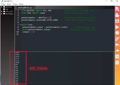 Esp32esp8266 Adc With Micropython Measure Analog Readings