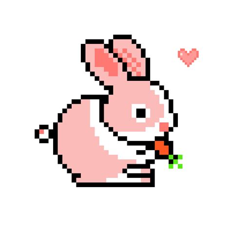 Рисунки по клеточкам Кролик