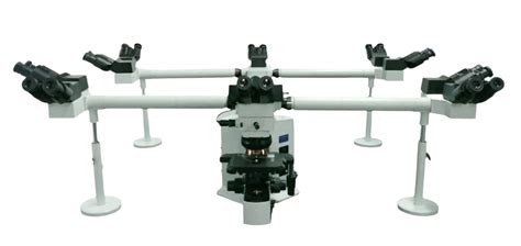 Olympus Microscope Bx51 Multihead 10 Headed Teaching System With 2x