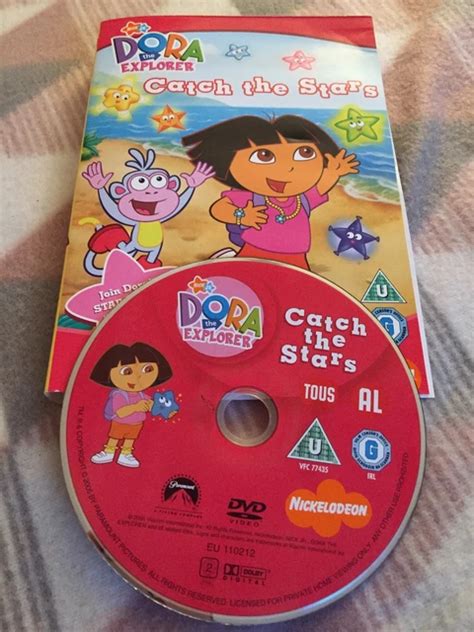Dora The Explorer Dora Catch The Stars Dvd Disc And Artwork Only No
