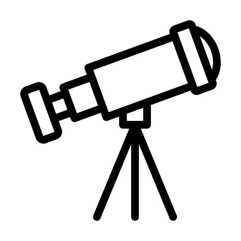 Telescopic Icon Design 24090892 Vector Art At Vecteezy