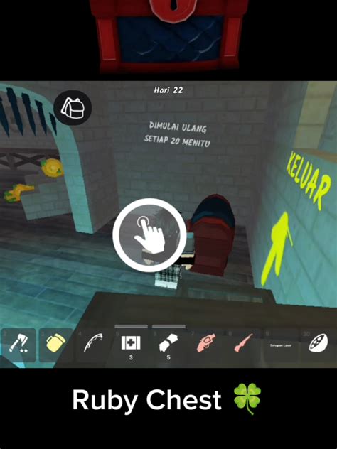 Open Ruby Chest In Roblox 99 Night In The Forest Tiktok