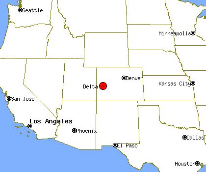Delta Profile Delta Co Population Crime Map