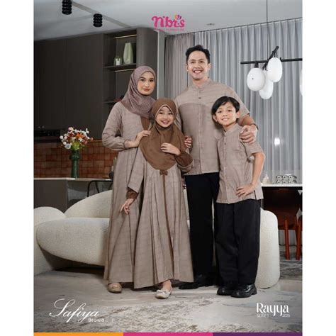 Jual Rayya Series Nibras Safiya Brown 2025 Couple Nibras Safiya Brown 2025 Shopee Indonesia