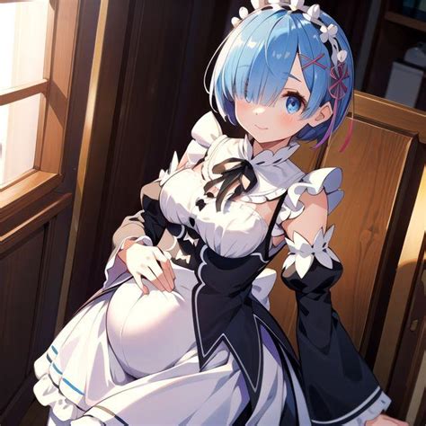 Pregnant Rem By Dangobelly On Deviantart
