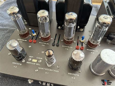 Eico Hf 87 Tube Amp With Cage Fully Restored Photo 5376178 Aussie