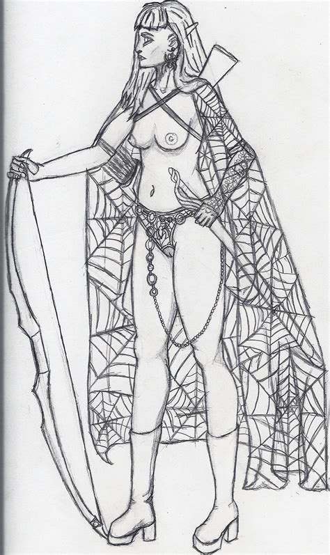 An Unamed Drow By Yusaki Hentai Foundry