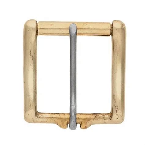 Solid Brass Stainless Pin Roller Belt Buckle — Conchos Australia