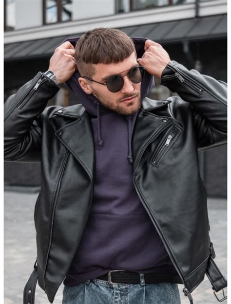 Buy Ds Daniel Smart Daniel Smart Men Motorcycle Leather Jacket Black Economy Biker Leather