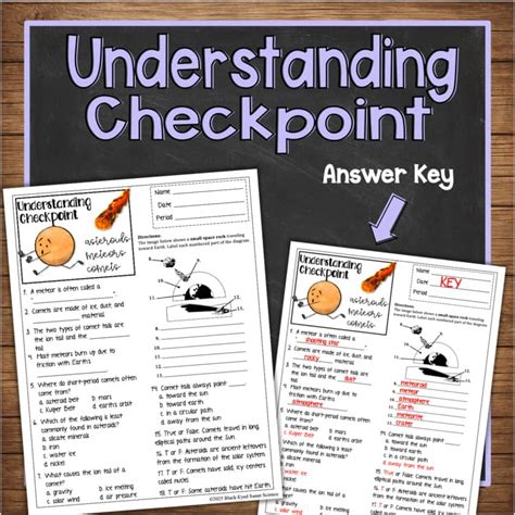 Asteroids Meteors And Comets Doodle Notes Quiz And Slides Ngss Space