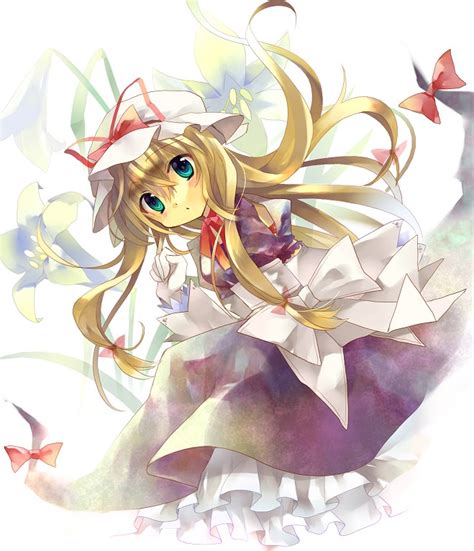 Yakumo Yukari And Yakumo Yukari Touhou And More Drawn By Jin Rikuri Danbooru