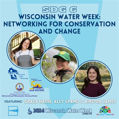 Sdg 6 Wisconsin Water Week Networking For Conservation And Ch