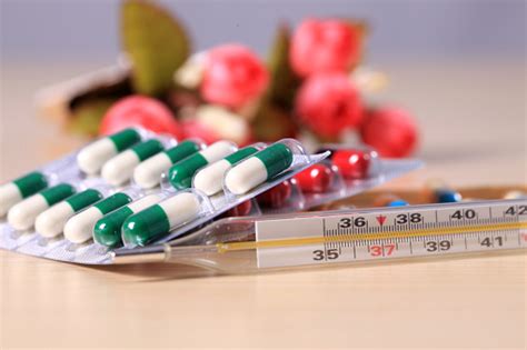 Pharmacy Background Pills On A Banknote Isolated On A White Background