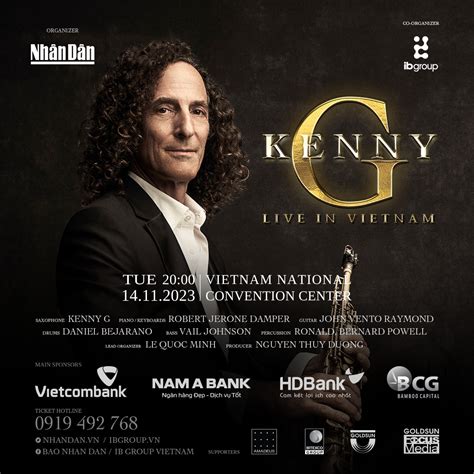 Hdbank đồng Hành Mang Kenny G Live In Vietnam đến Việt Nam Nhạc Quốc