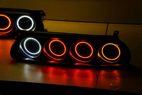 Toyota Supra Tail Lights With Halo Rings