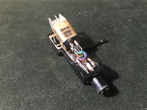 Technics Sl Headshell Wirh Empire 2000 Eiii Gold Vintage Reverb