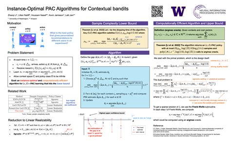 Neurips Poster Instance Optimal Pac Algorithms For Contextual Bandits