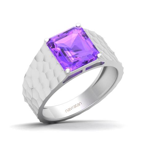 Buy Amethyst Stone Ring For Men Women At Best Price In India