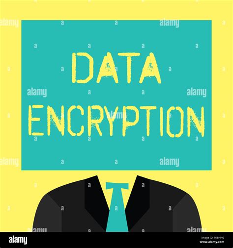 Text Sign Showing Data Encryption Conceptual Photo Symmetric Key Algorithm For The Encrypting