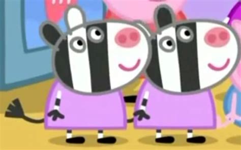 Zuzu And Zaza Zebra Peppa Pig Wiki Fandom