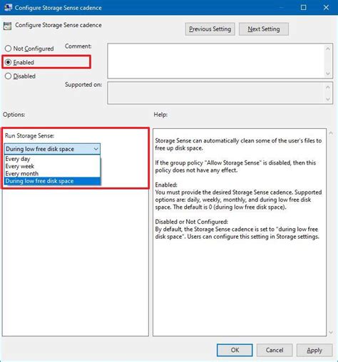 How To Manage Storage Sense Settings Using Group Policy On Windows 10 May 2019 Update Windows