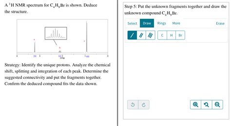 Answered A H NMR Spectrum For C H Br Is Shown Bartleby