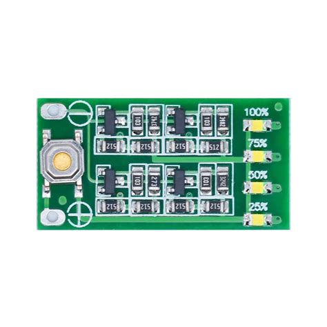 Indicateur De Capacité De Batterie Au Lithium 3 S 11 1v 12v 12 6v Module Daffichage De Niveau