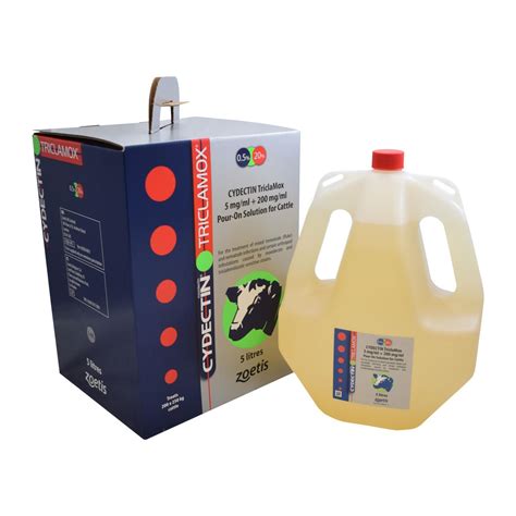 Buy Cydectin Triclamox Pour On For Cattle 5l From Fane Valley Stores