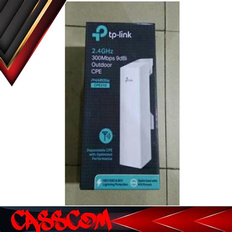 Jual Tp Link Cpe210 2 4ghz 300mbps 9dbi Outdoor Cpe Shopee Indonesia