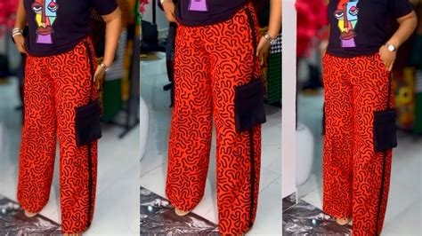 How To Cut And Sew This Cargo Pant Ankara Cargo Trouser Cargopant