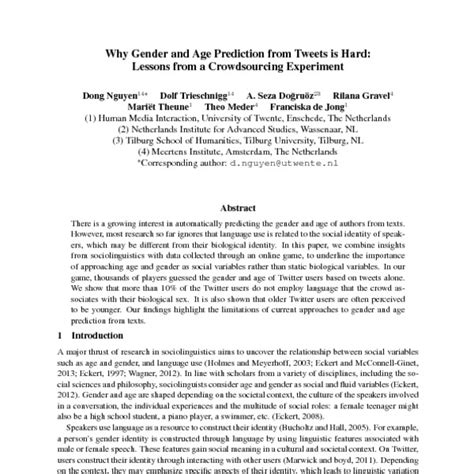 why gender and age prediction from tweets is hard lessons from a