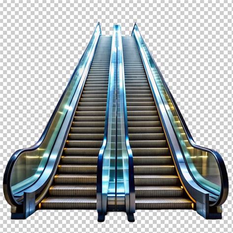 Escalator Front View Premium Ai Generated Psd