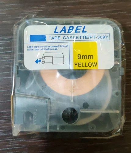 Max Letatwin Pt 309y Cassette Tape At ₹ 300 Piece Customised Label Tape In Bengaluru Id