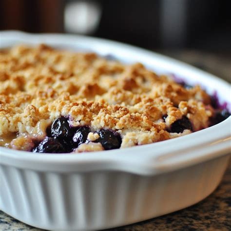 Blueberry Crumble Recipe Insanely Good