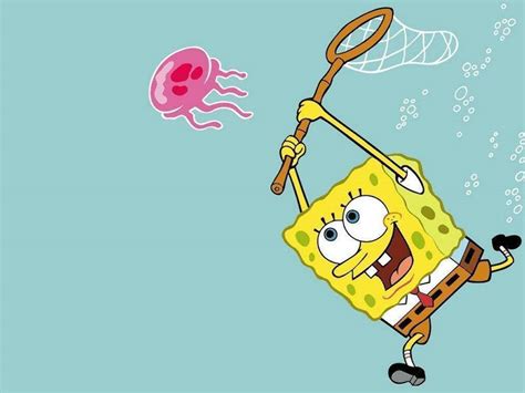Spongebob Cute Cartoon Character Wallpaper Wallpapersok